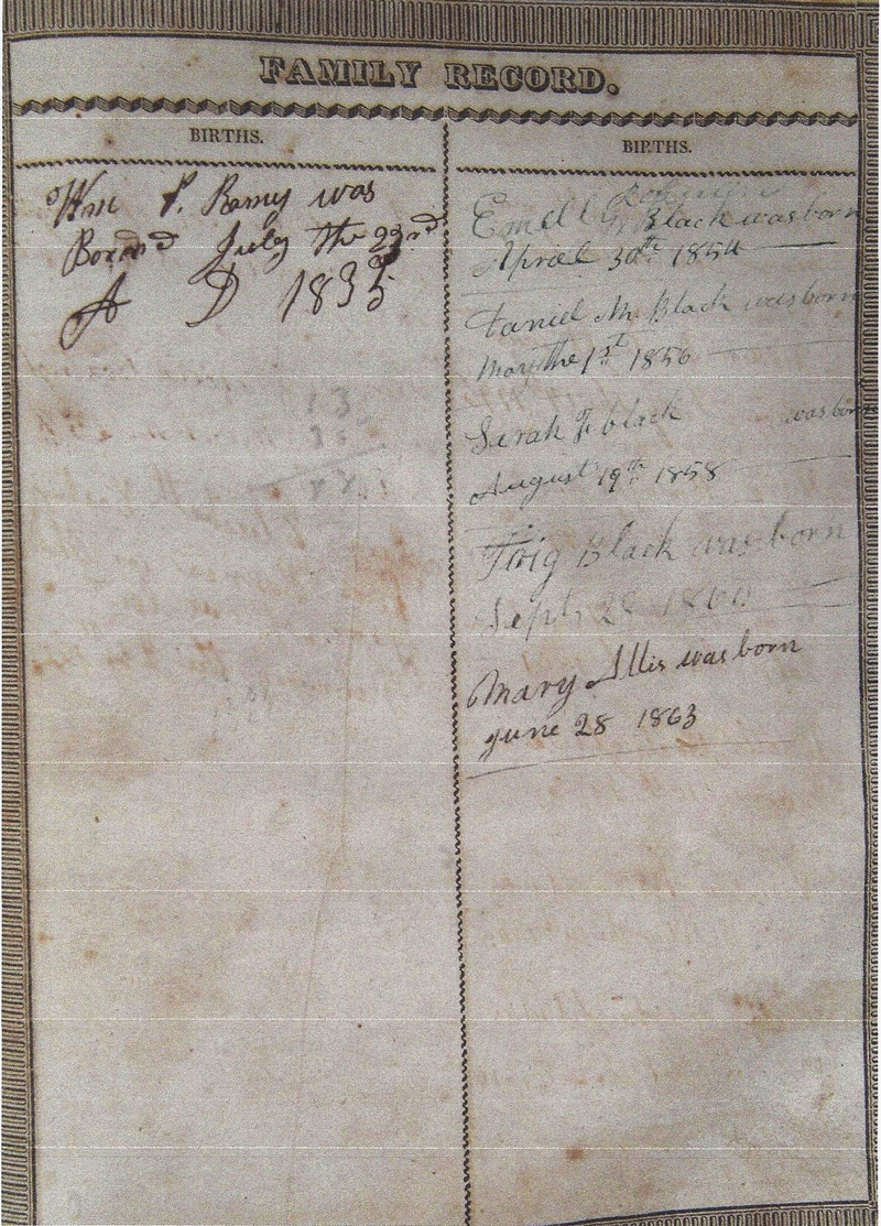 Valentine Boatwright Bible